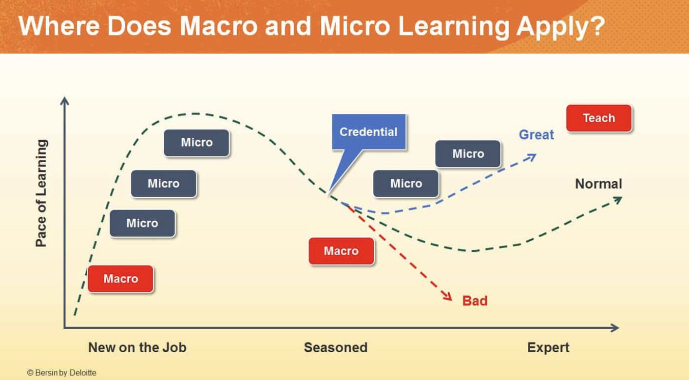 How to Leverage Micro and Macro Learning for Behaviour Change